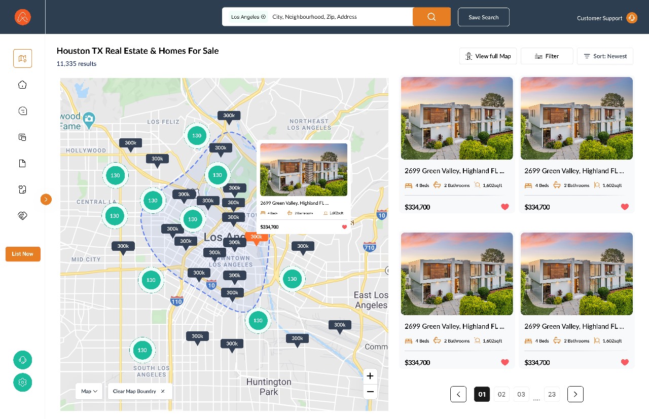 Real Estate UI/UX Redesign: Enhancing the Properties Search Portal for ...